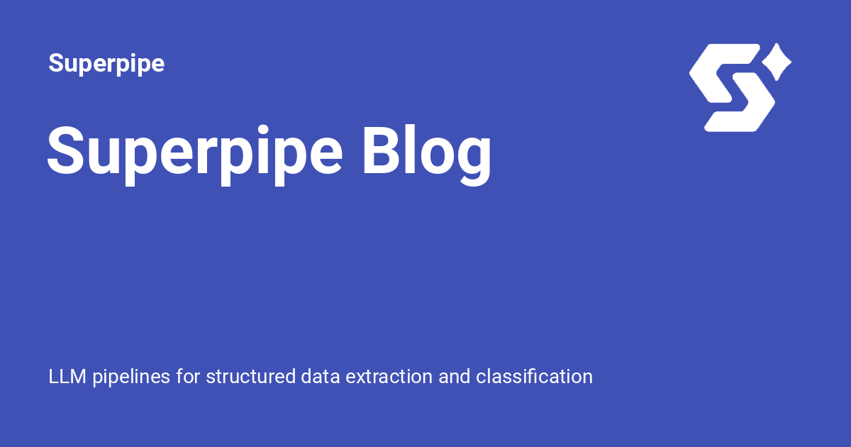 Superpipe Blog - Superpipe